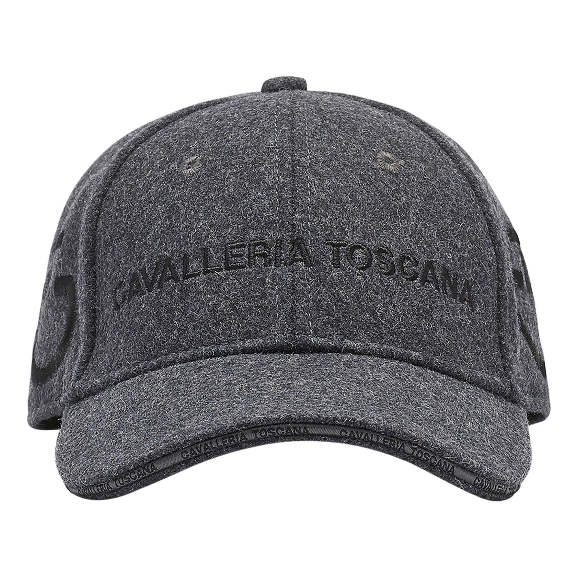 Cavalleria Toscana | Wool Baseball Cap | Black