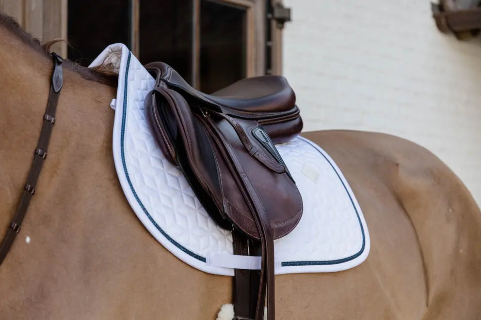 Kentucky Horsewear | Glitter Rope Saddle Pad - Black