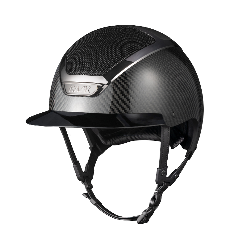 Kask | Star Lady Carbon Shine Riding Hat - Black